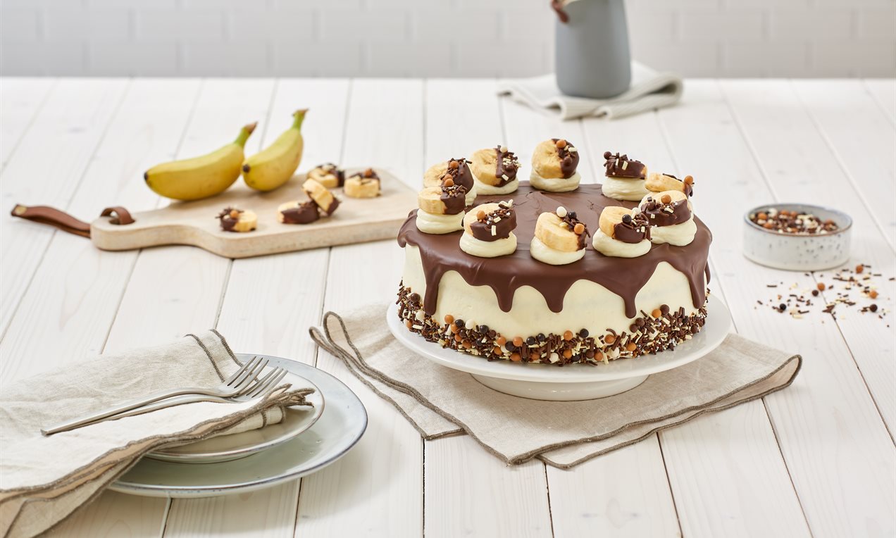 Bananentorte Rezept | Dr. Oetker