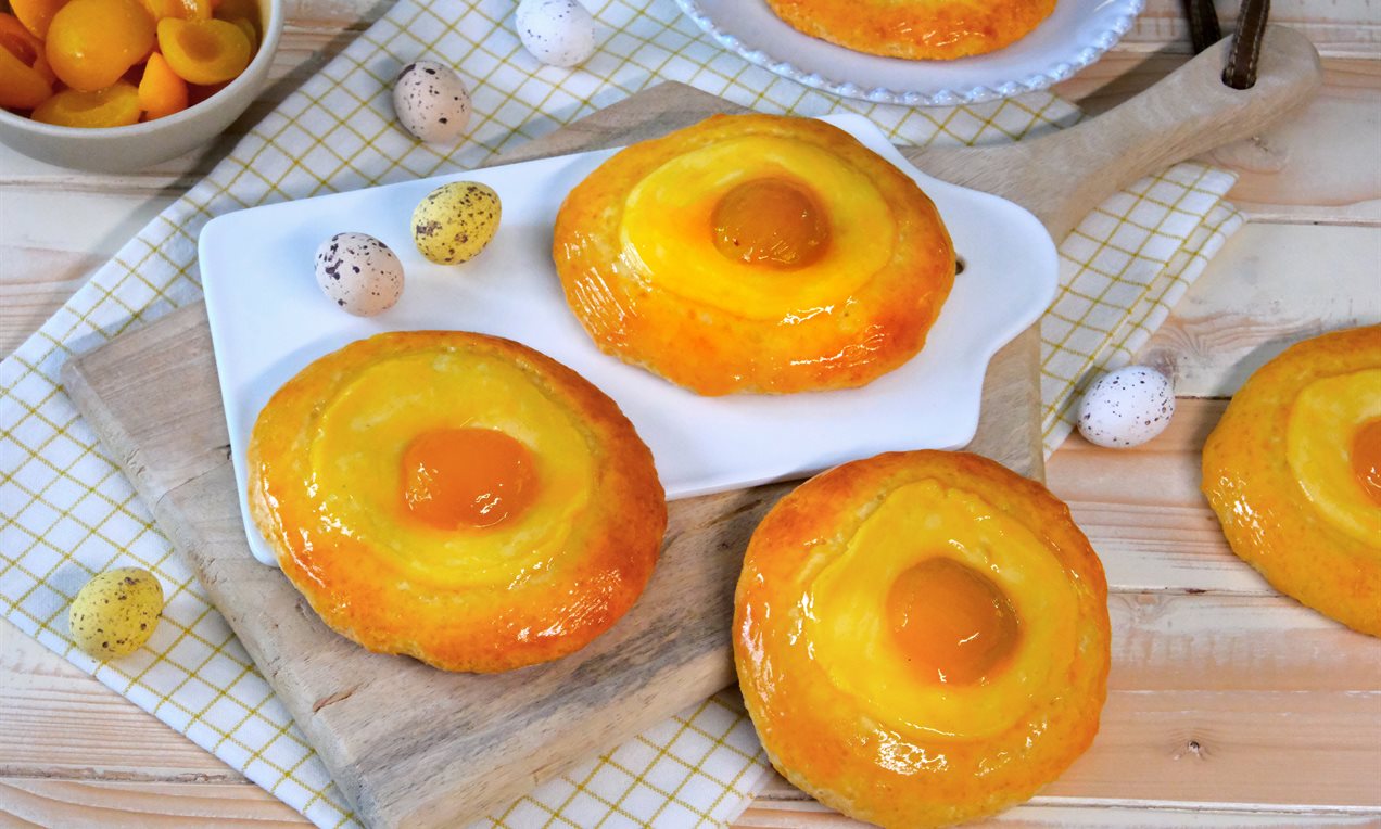 Spiegelei Puddingteilchen Rezept | Dr. Oetker
