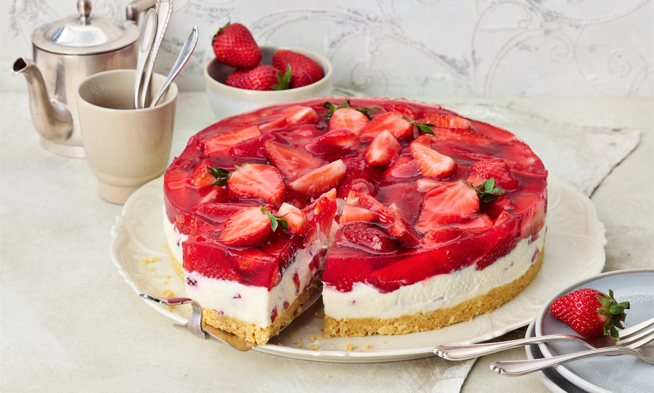 Erdbeerkuchen Mit Pudding Ohne Tortenguss