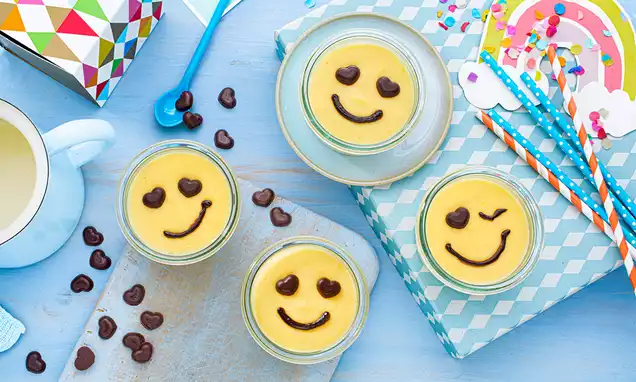 Happy-Face-Pudding Rezept | Dr. Oetker | Oetker Recipes