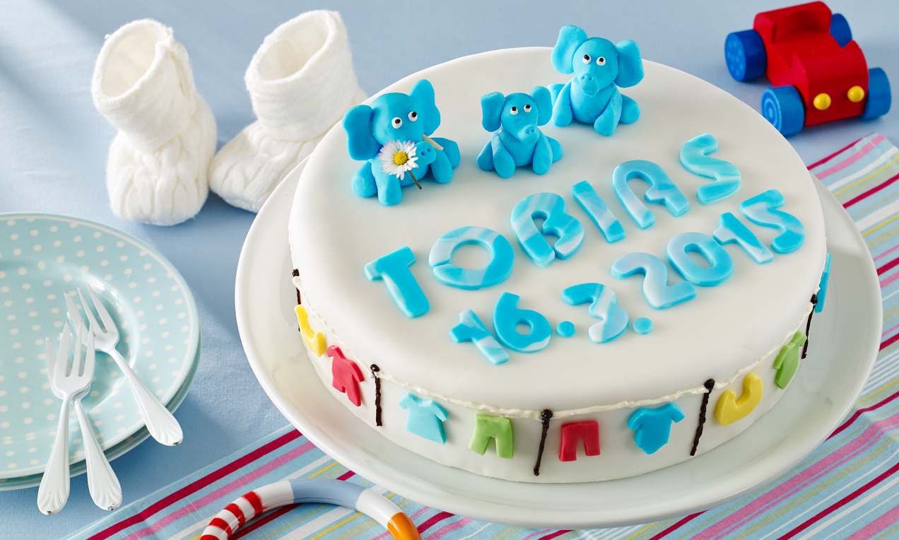 Tauftorte Junge Selber Machen