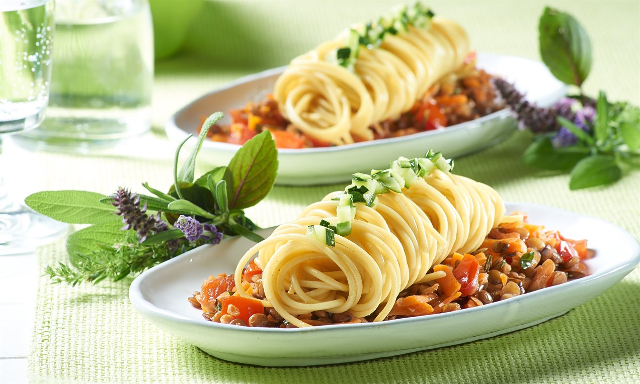 Linsenbolognese Rezept | Dr. Oetker