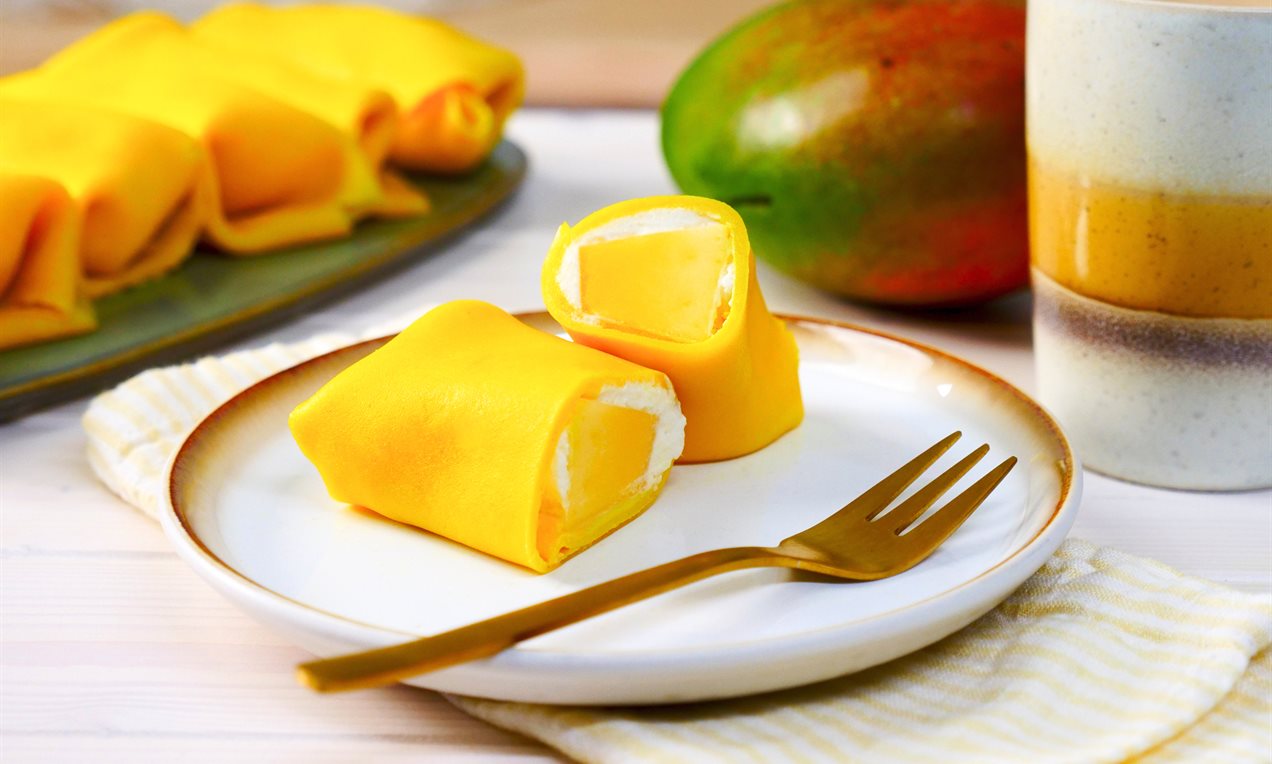 Mango Crêpes Rezept | Dr. Oetker