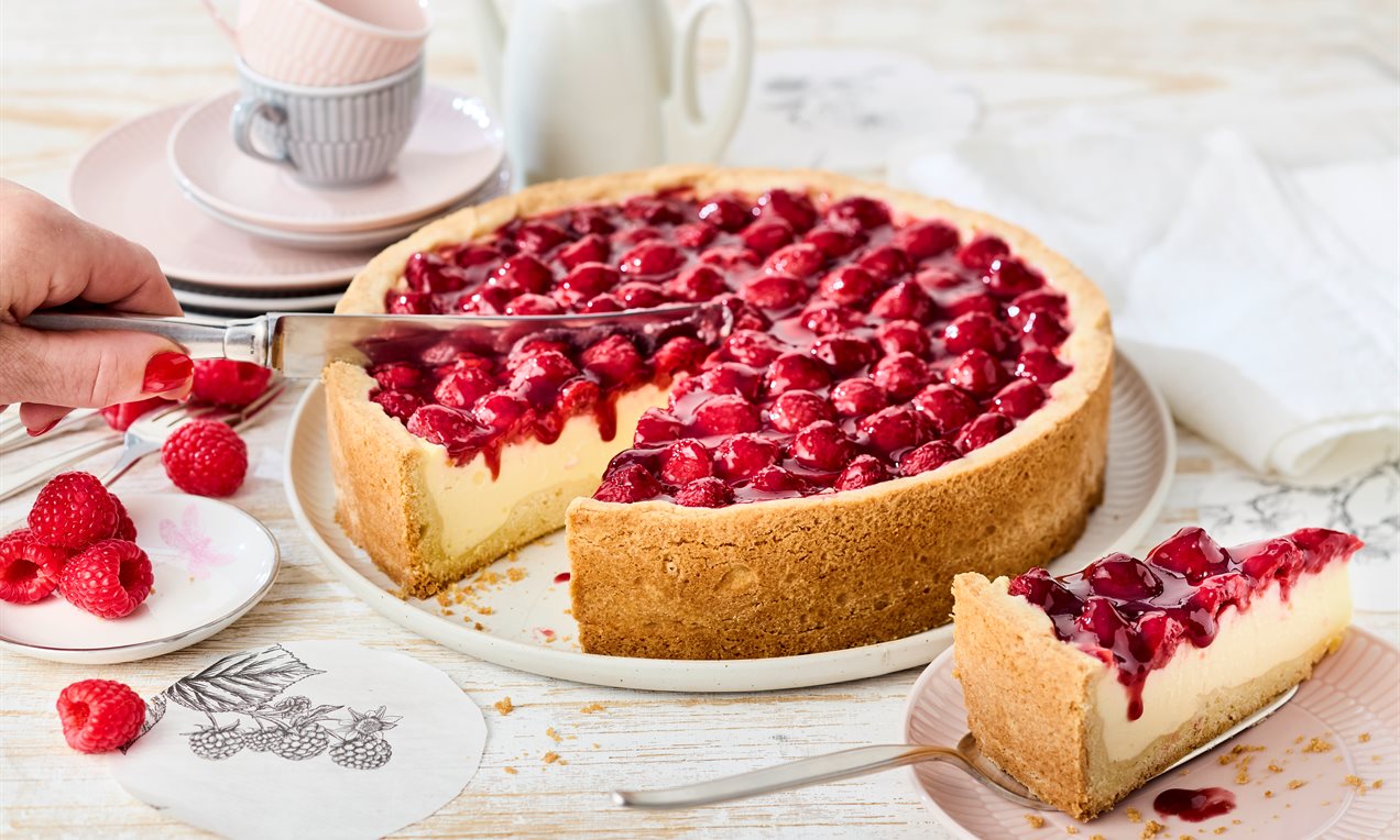 Himbeer-Schmand-Kuchen Rezept | Dr. Oetker