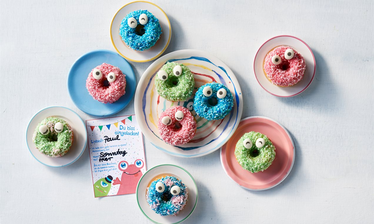 Monster-Donuts Rezept | Dr. Oetker