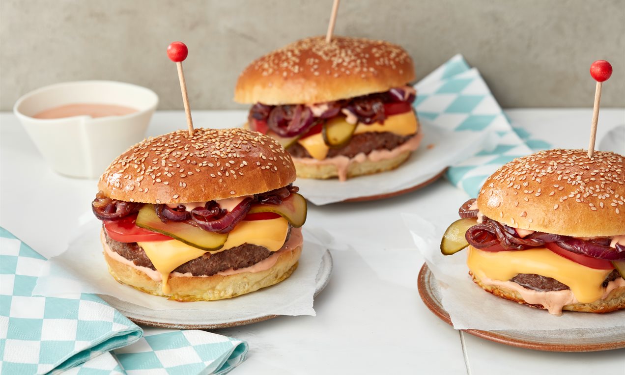 Cheeseburger Rezept | Dr. Oetker