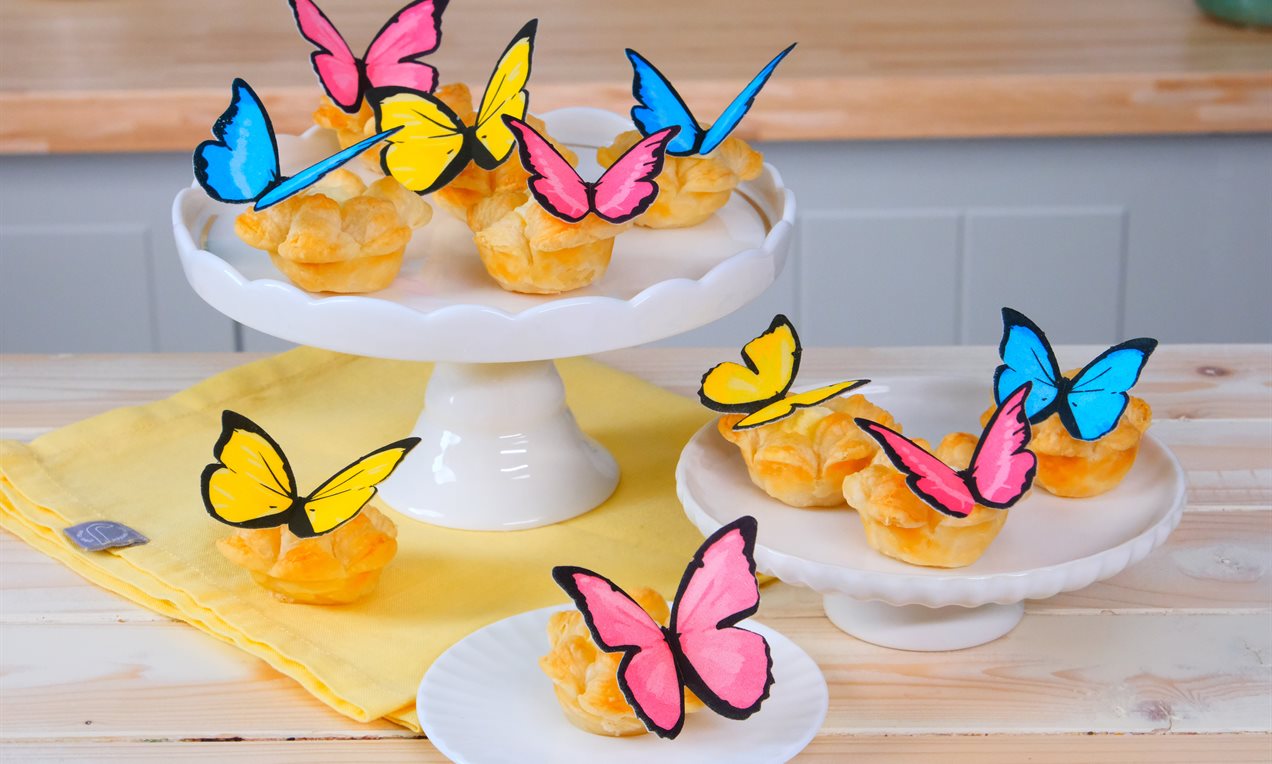 Blätterteig Blumen Rezept | Dr. Oetker