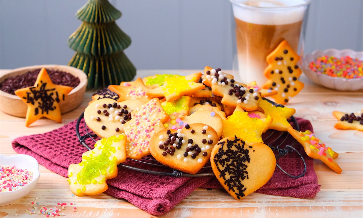 Plãtzchen Vor Dem Backen Verzieren