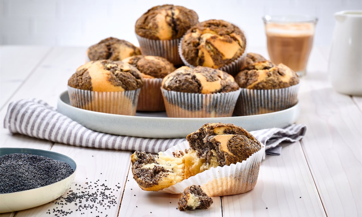 Mohn-Muffins Rezept | Dr. Oetker