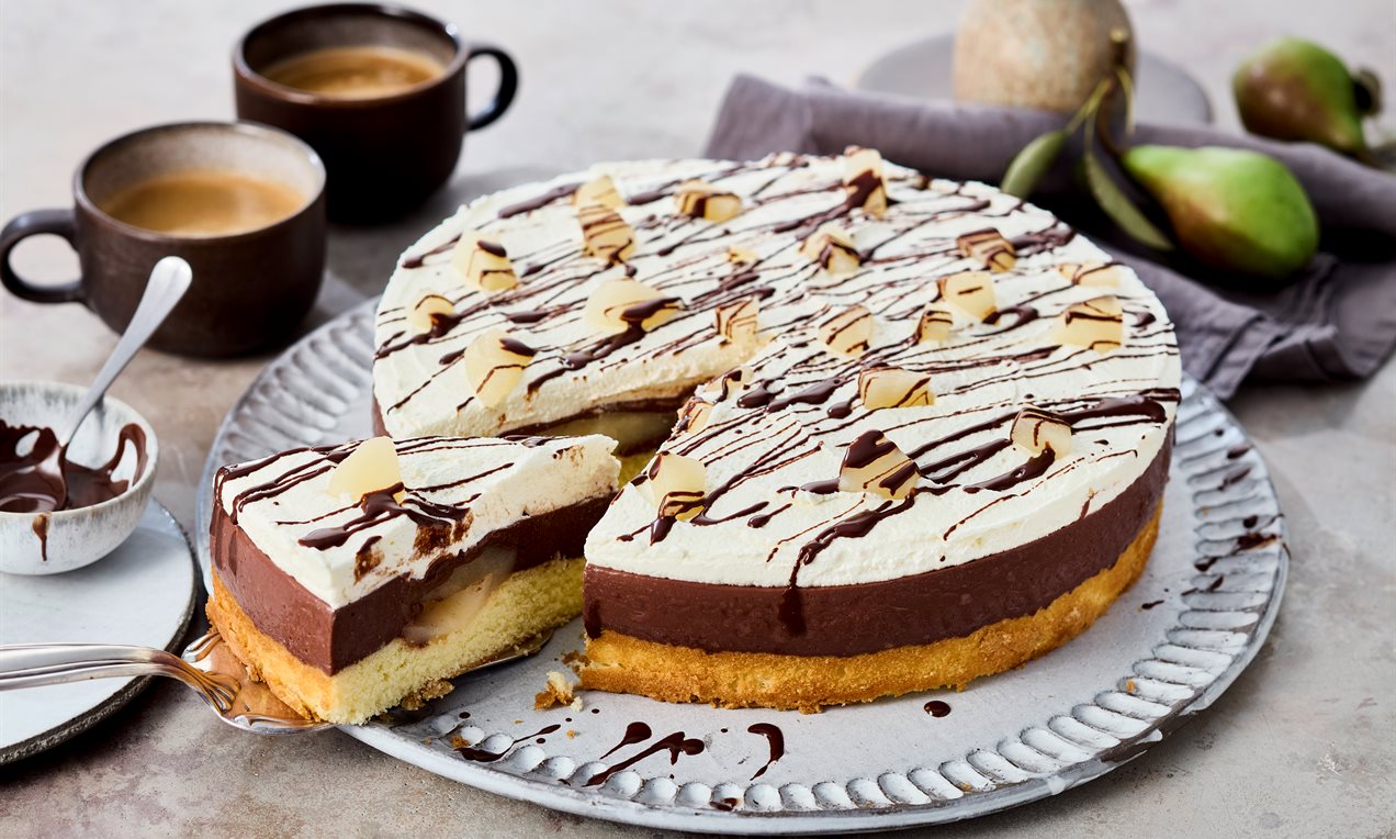 Birne Helene Torte Rezept | Dr. Oetker
