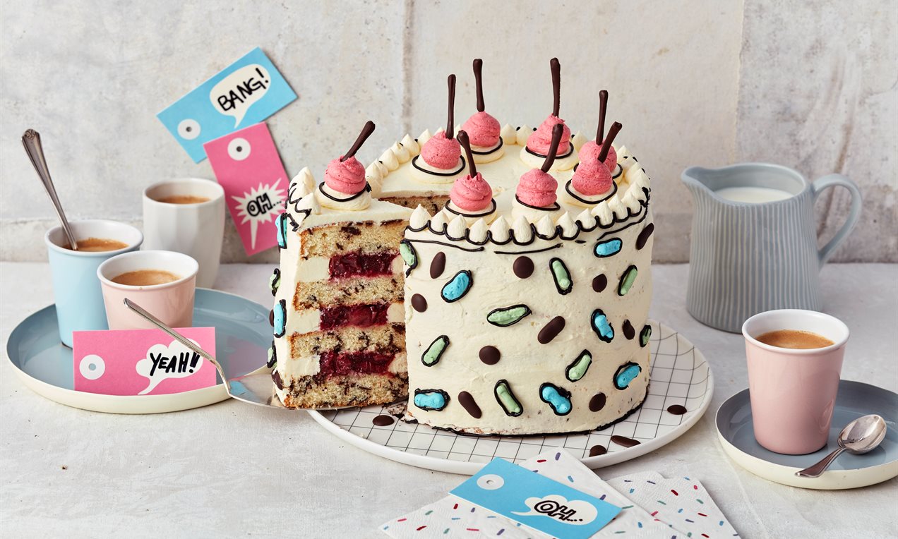 Comic Cake Rezept | Dr. Oetker